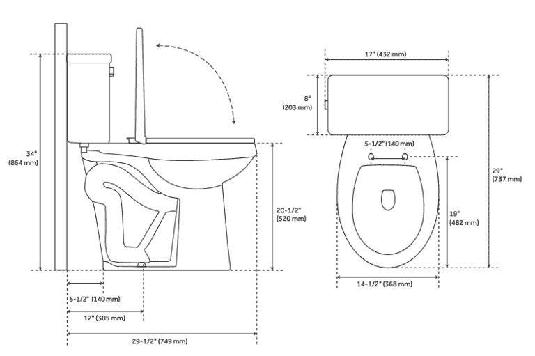 Comfort Height Toilets with Tall Seating | 6 Reviews